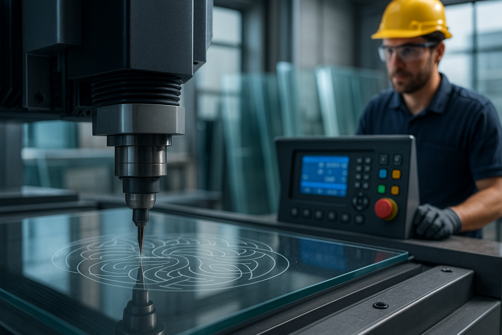 Milan CNC Glass Engraving Machine – Italian Technology